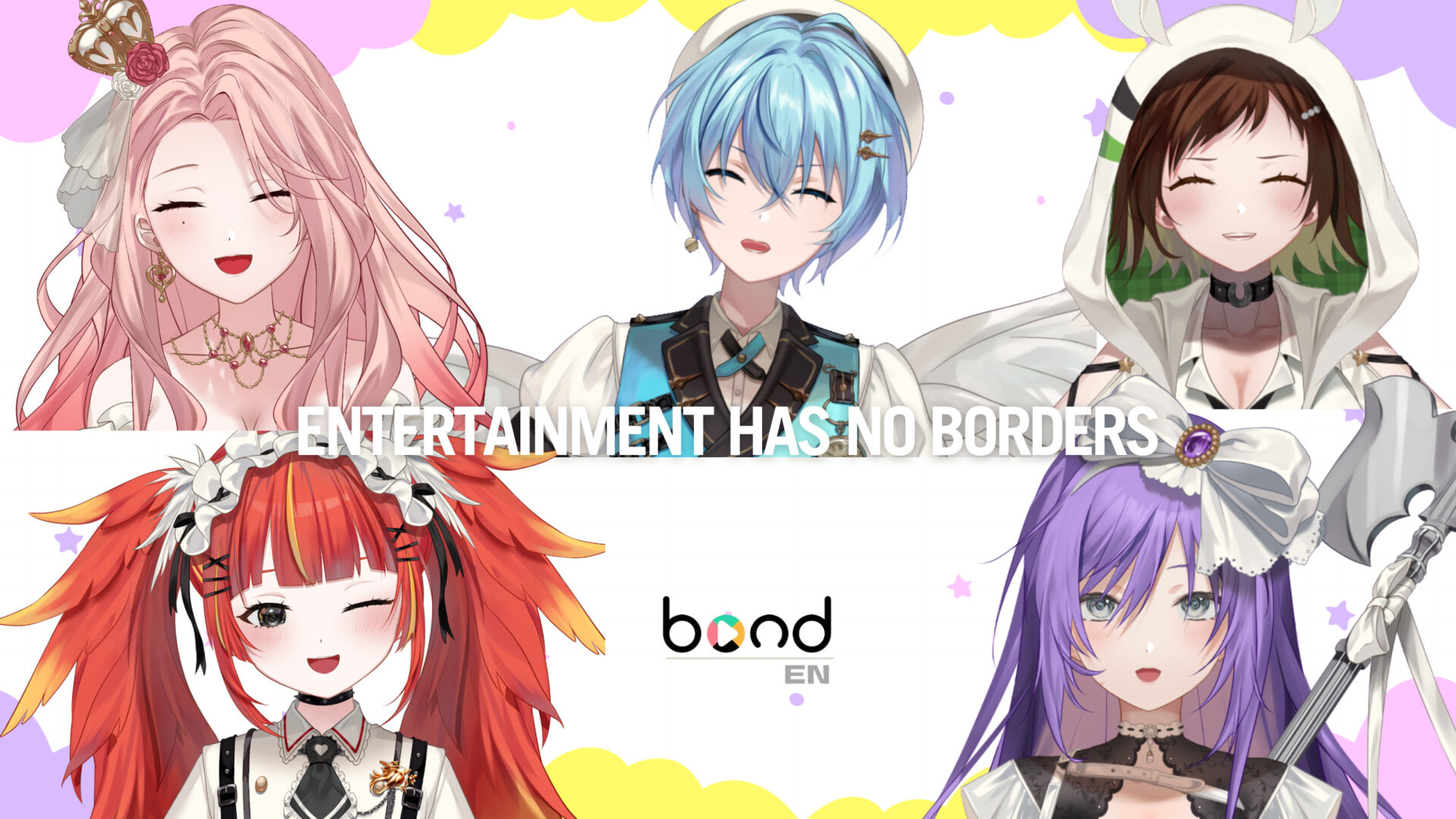 VTuber Group bondlive EN – Bilingual JP/EN VTuber group "bondlive"