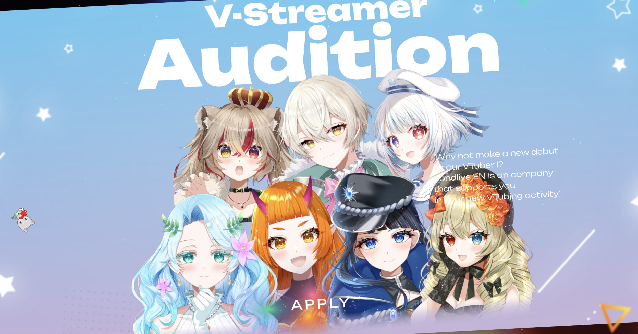 IRIAM VTuber Audition – VTuber/VStreamers Company bondlive EN