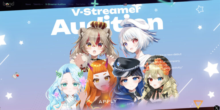 IRIAM VTuber Audition – VTuber/VStreamers Company bondlive EN